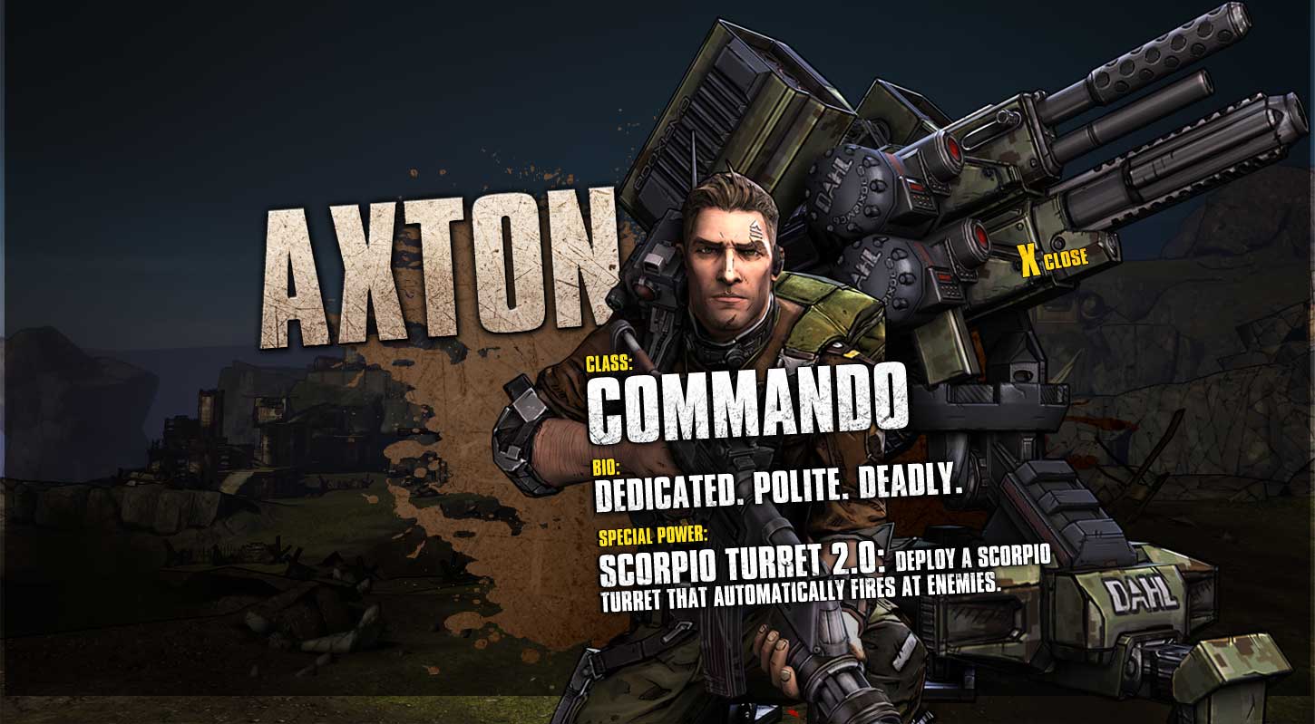 Borderlands 2 Axton Turret